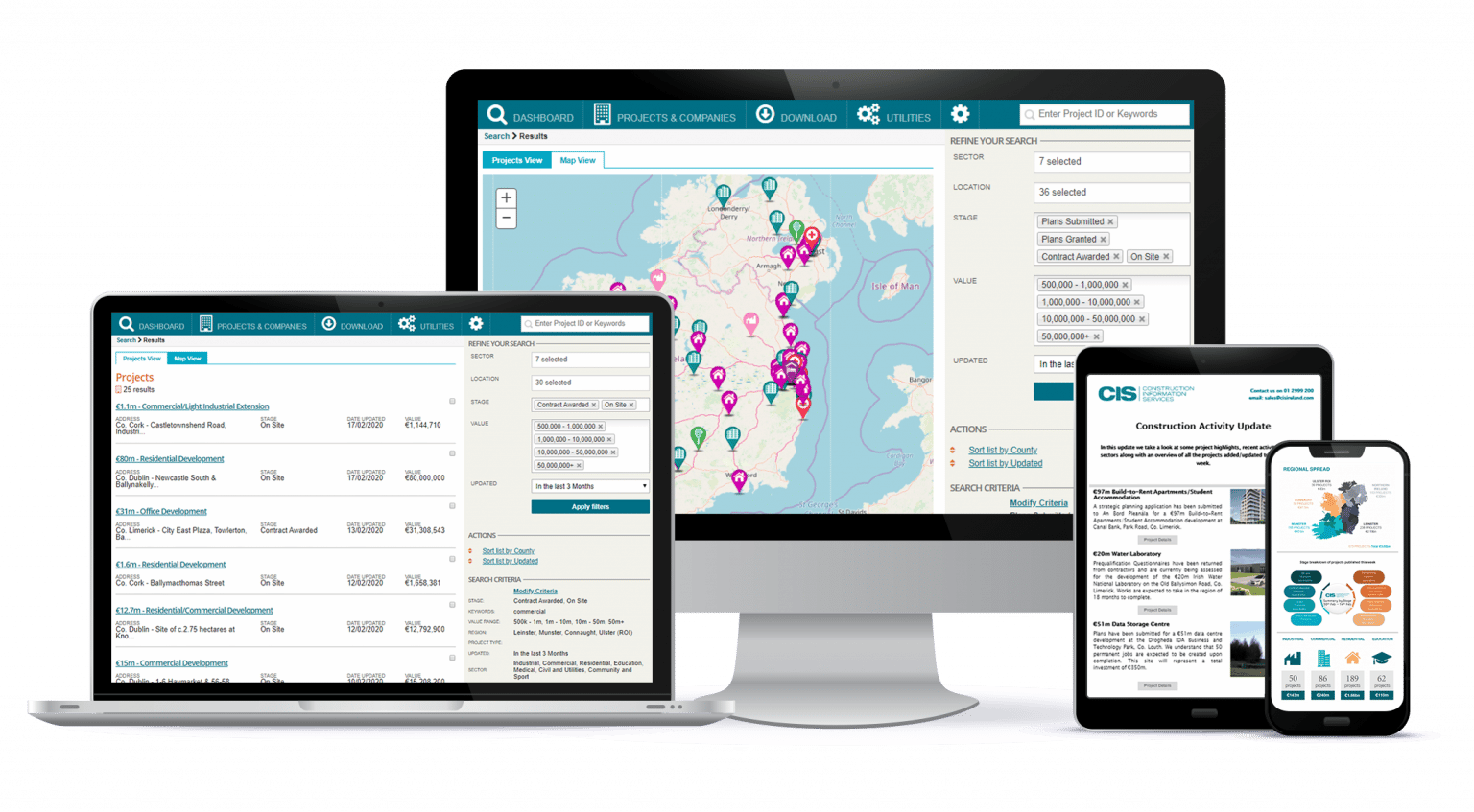CIS Online Products – Construction Information Services (CIS)
